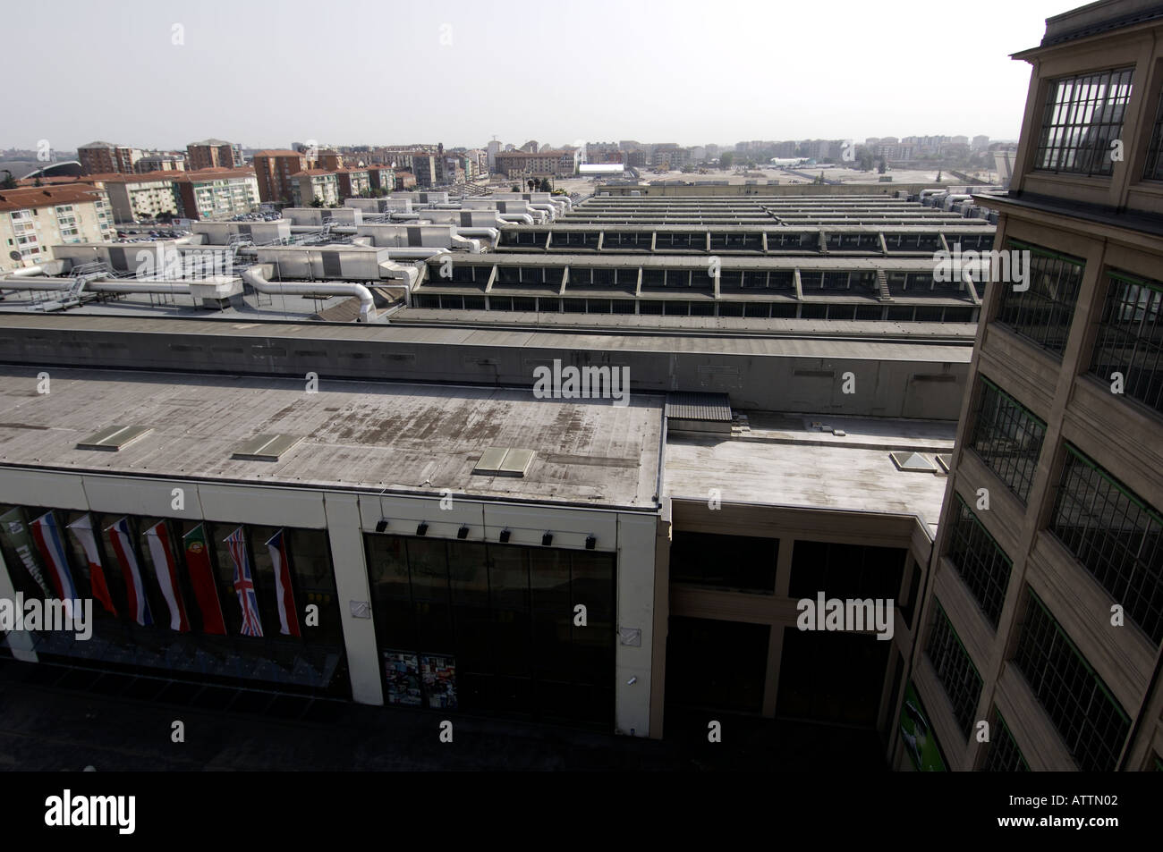 Turin Lingotto the former Fiat factory Stock Photo - Alamy