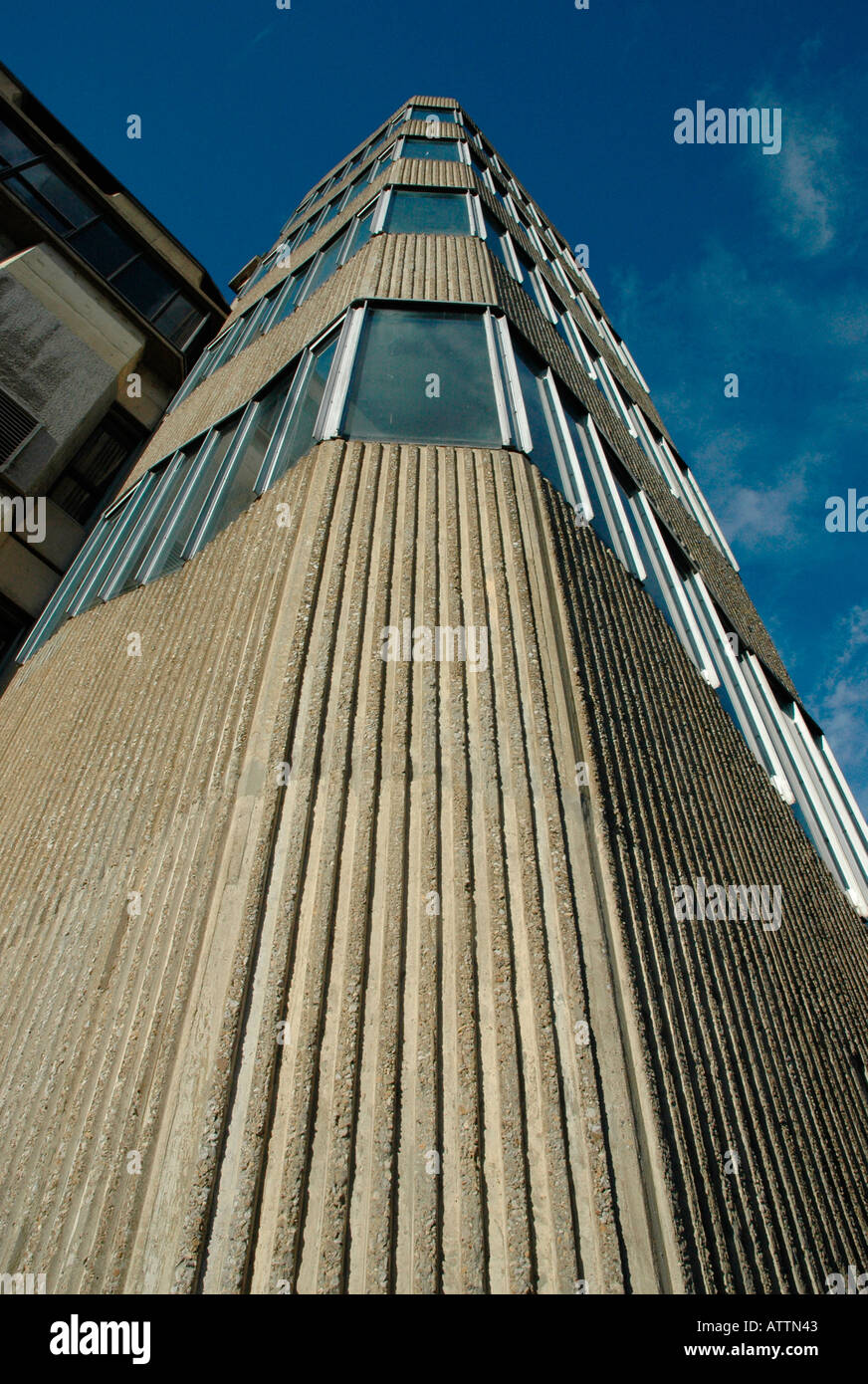 Ugly building Bradford West Yorkshire UK Stock Photo - Alamy