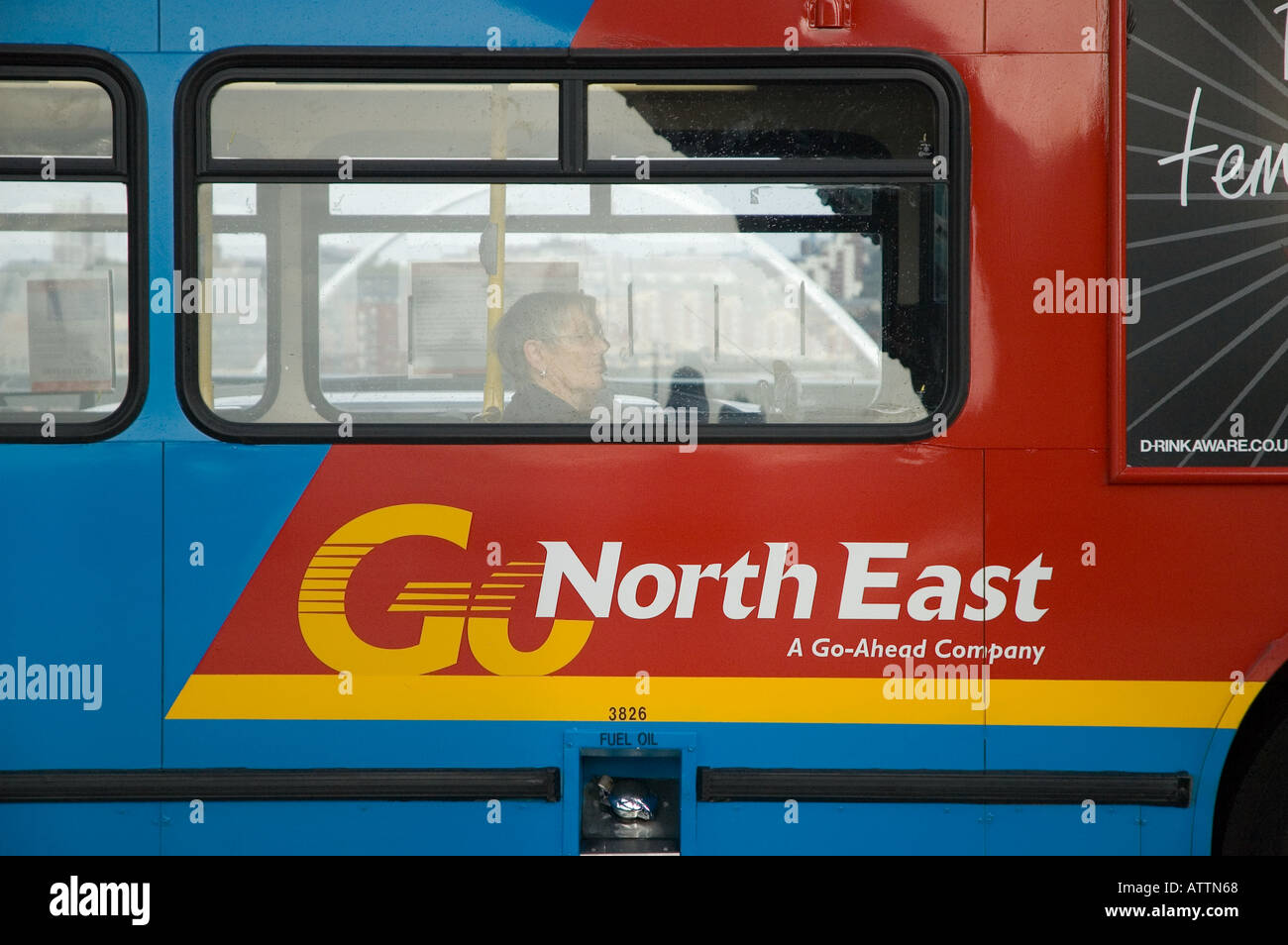 Go north east bus hi-res stock photography and images - Alamy