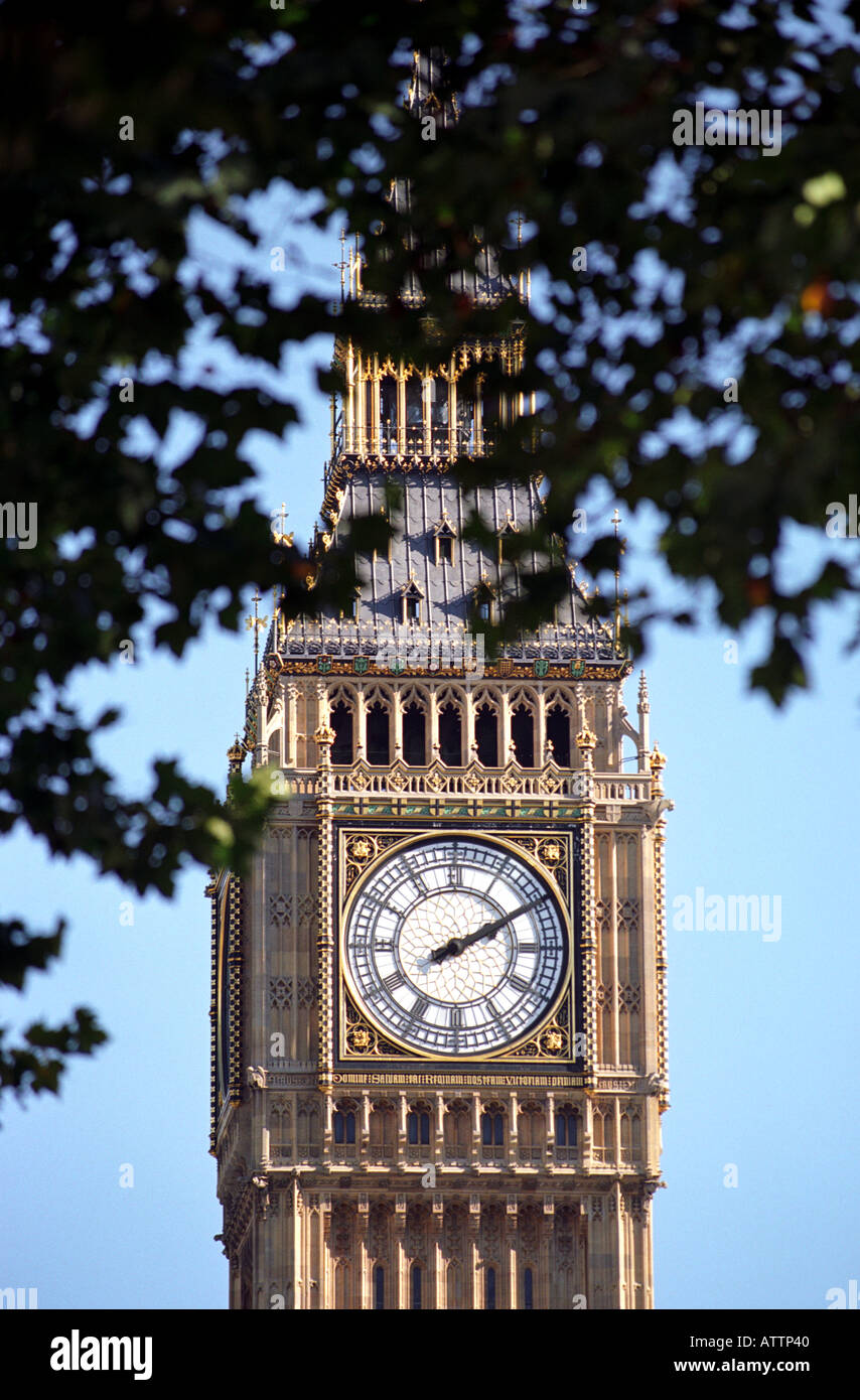 Big Ben Clock London England UK Stock Photo - Alamy