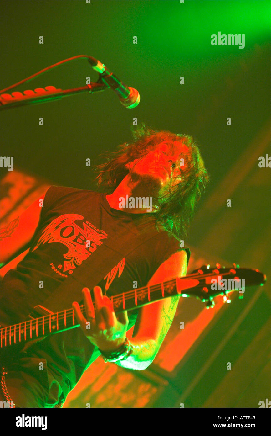 Rob Flynn from heavy metal band Machine Head Stock Photo - Alamy