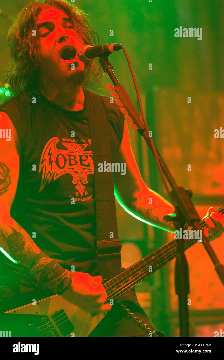 Rob Flynn from heavy metal band Machine Head Stock Photo - Alamy