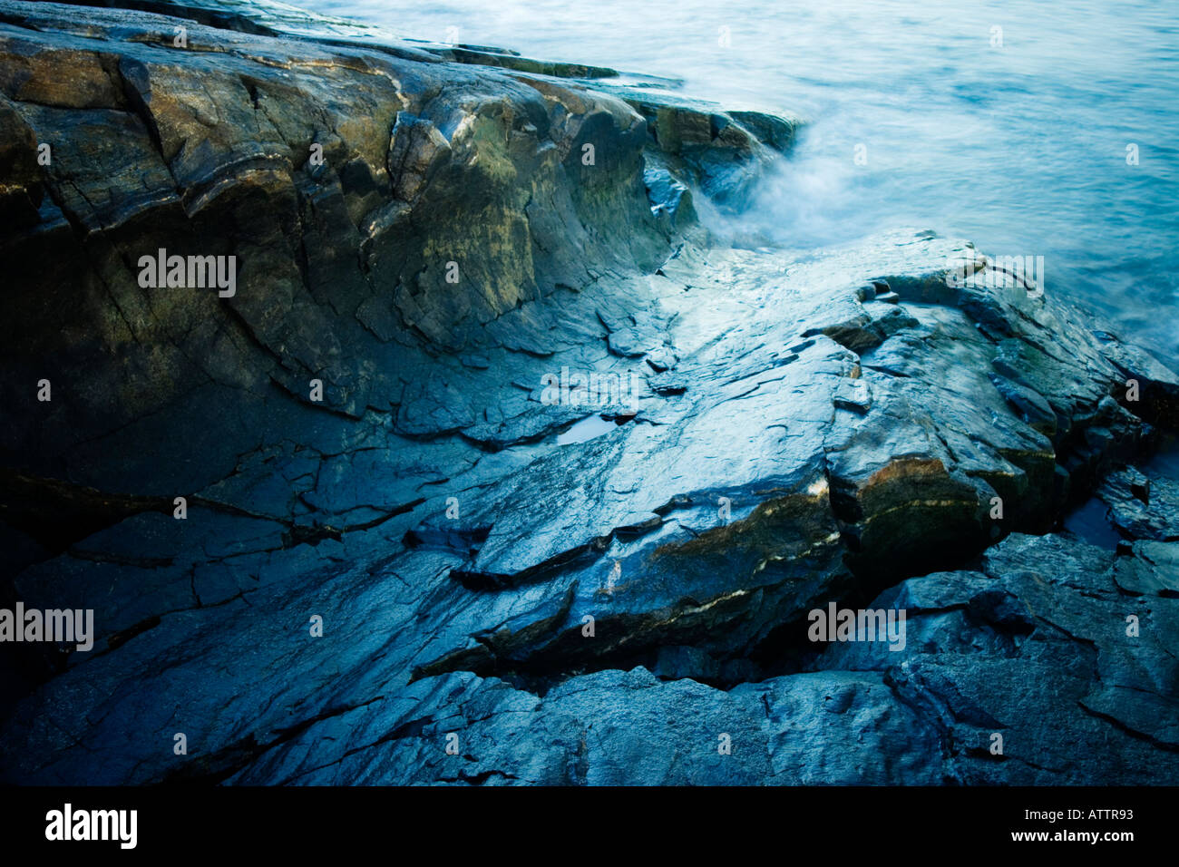 rock and water Stock Photo - Alamy