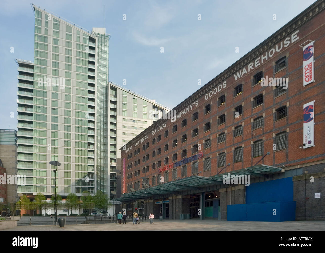 The Great Northern goods warehouse Manchester England Stock Photo - Alamy