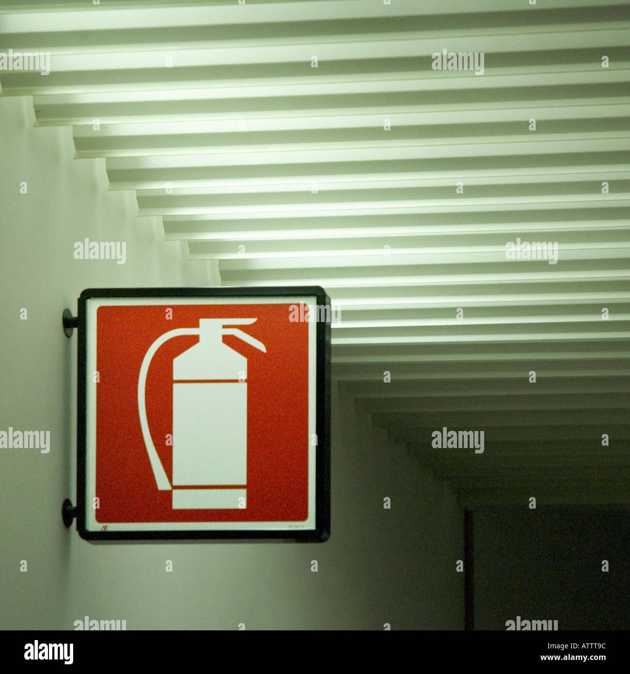 Fire extinguisher on wall at home hi-res stock photography and images ...