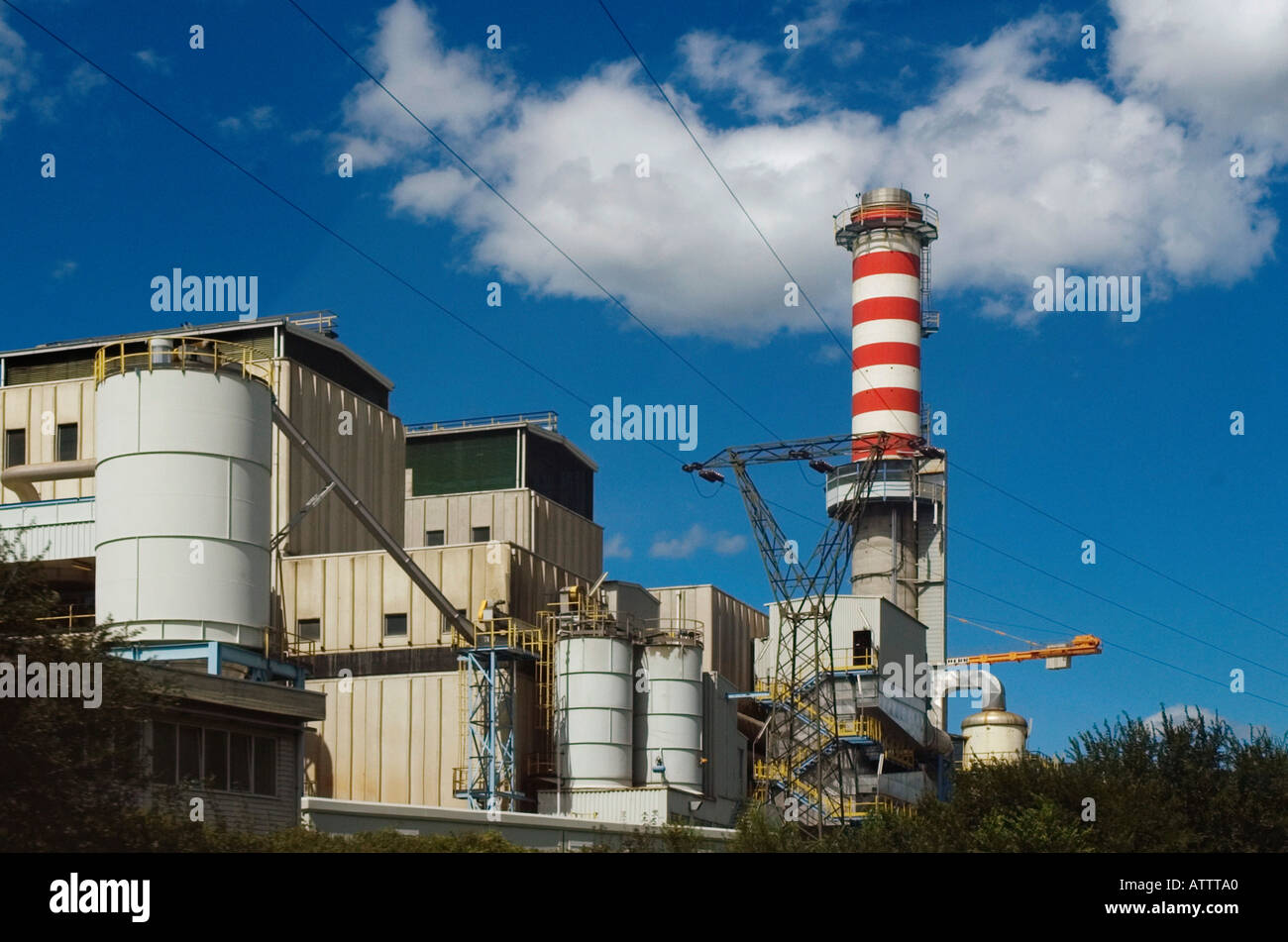 INDUSTRY AIR POLLUTION FACTORY Stock Photo - Alamy