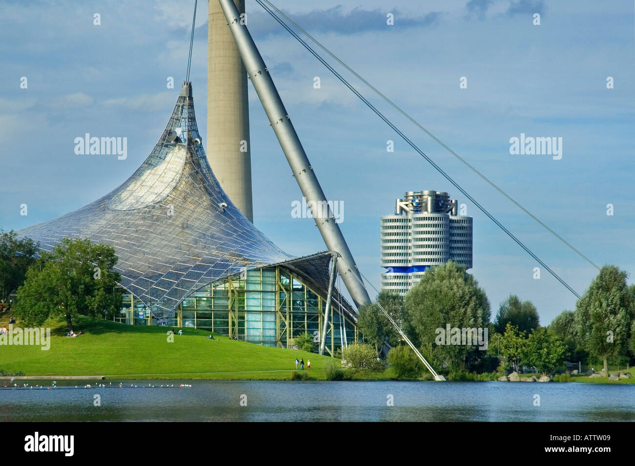 MUNICH OLYMPIC STADIUM, MUNICH, GERMANY Stock Photo - Alamy