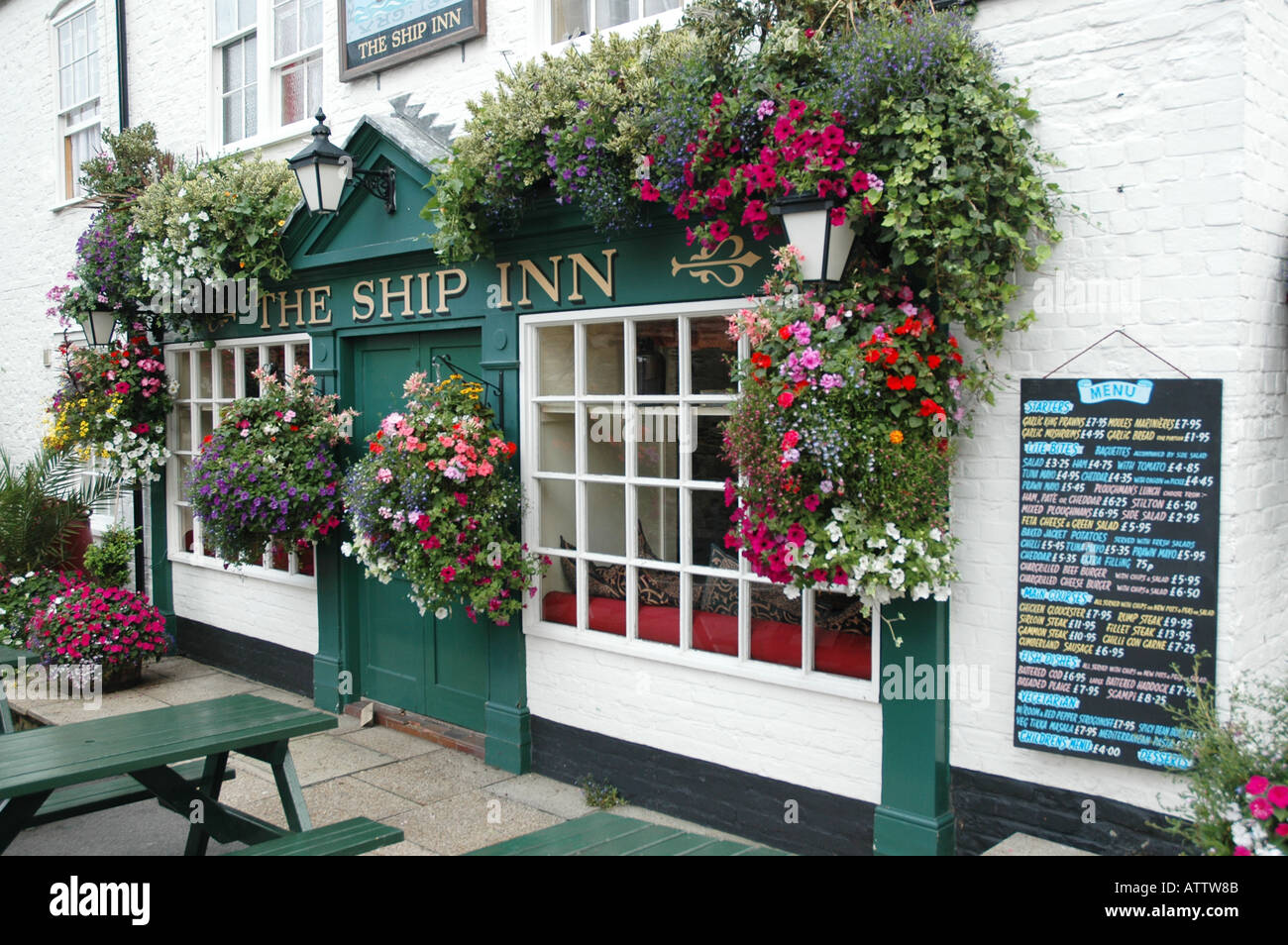 The Ship Inn pub Rye East Sussex Stock Photo - Alamy