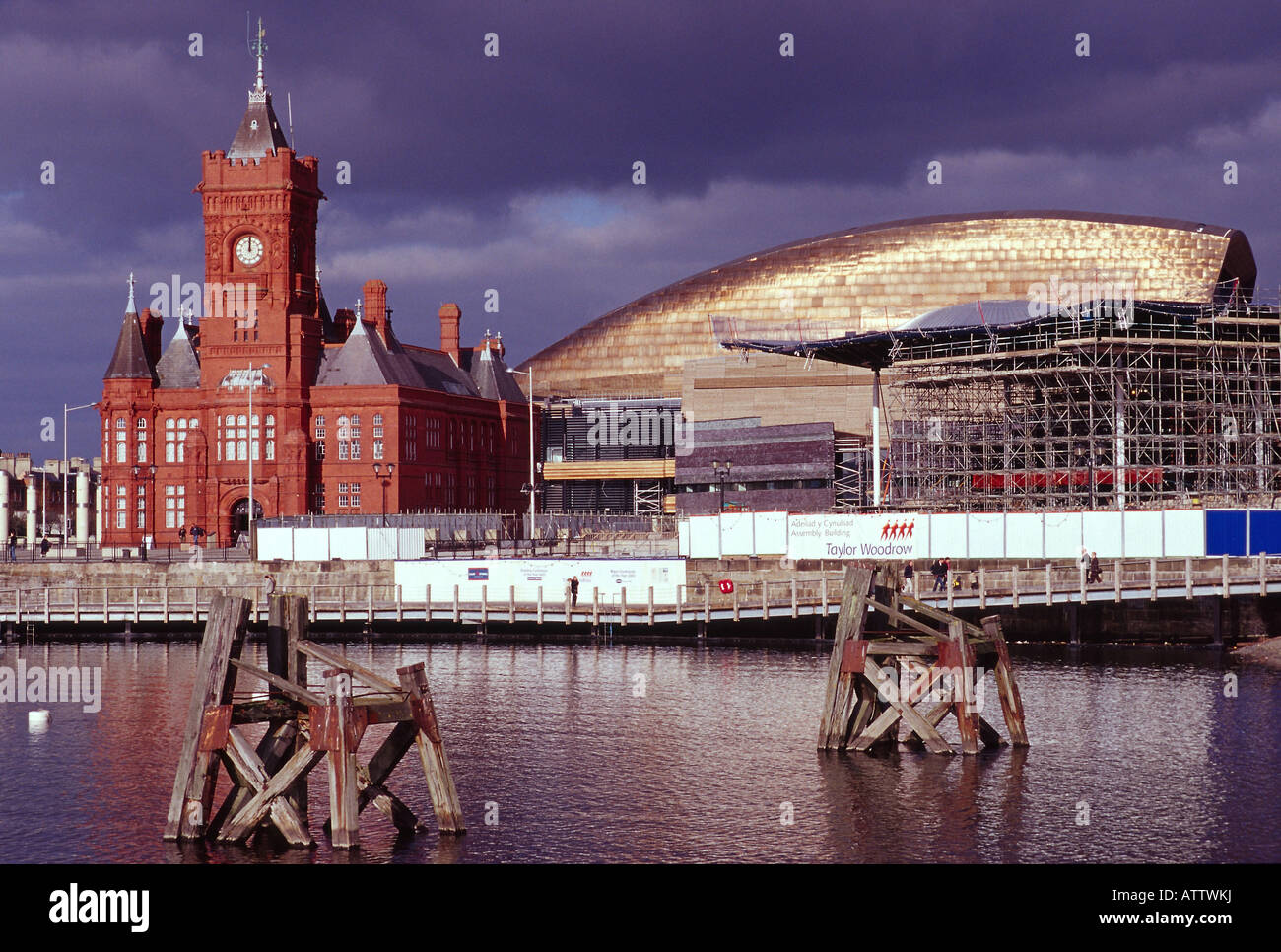 cardiff waterfront pierhead building millenium centre new development ...