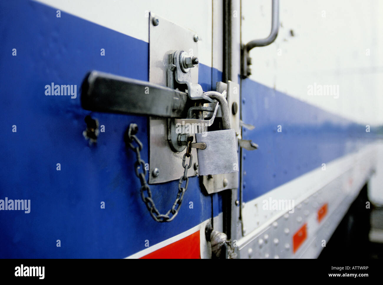 Latched truck door hi-res stock photography and images - Alamy
