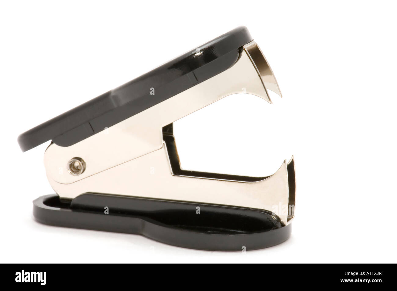 object on white office tool anti stapler Stock Photo - Alamy