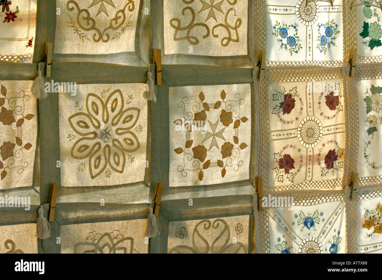 Maltese lace hi-res stock photography and images - Alamy