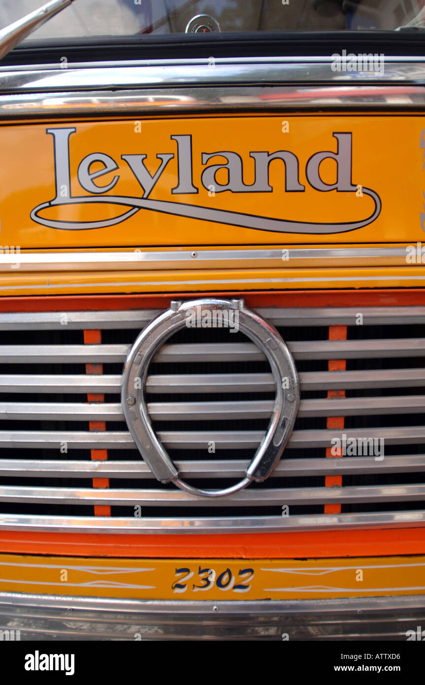 The old style buses that are the main transport The Island of Malta ...