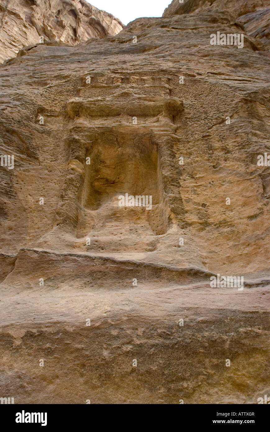 The Siq Petra Jordan Stock Photo - Alamy