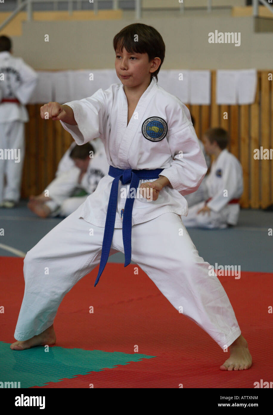 Child karate dojo hi-res stock photography and images - Alamy