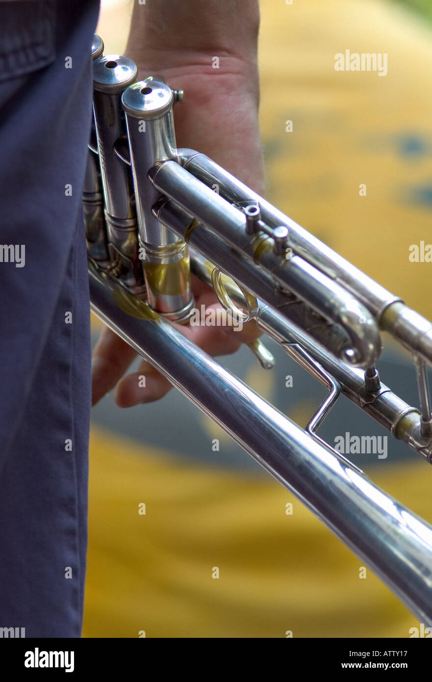 TRUMPET WIND INSTRUMENT Stock Photo - Alamy