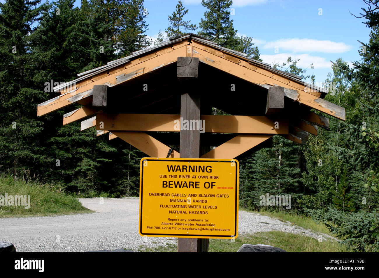 Natural hazard sign hi-res stock photography and images - Alamy
