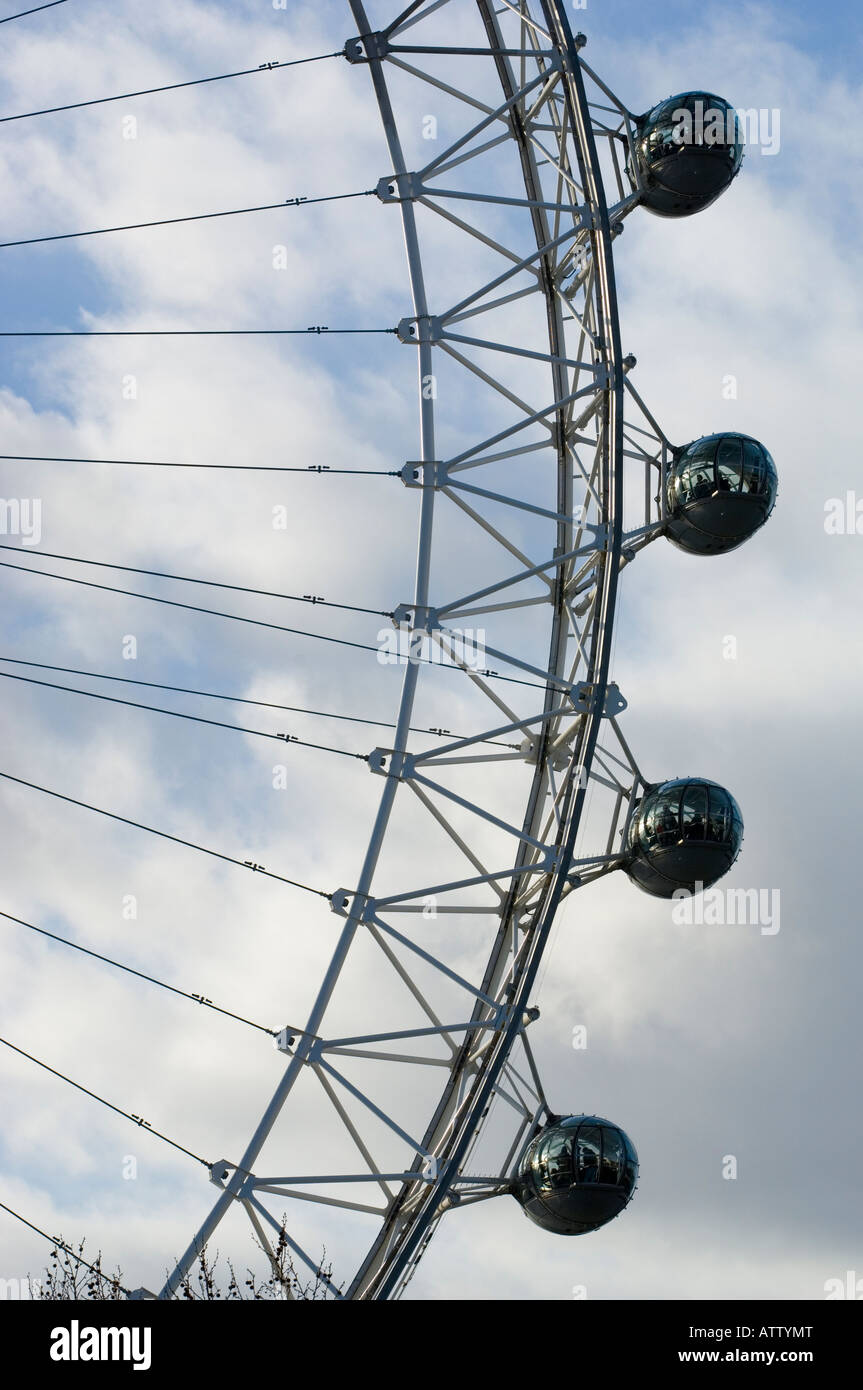 London Eye, wheel, london, south, bank, london, eye, londoneye ...