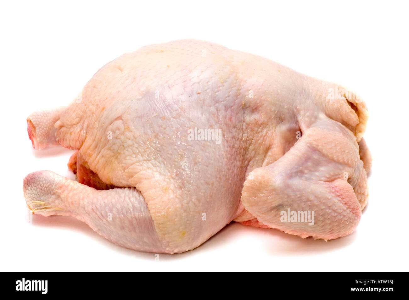 object on white food chicken Stock Photo - Alamy