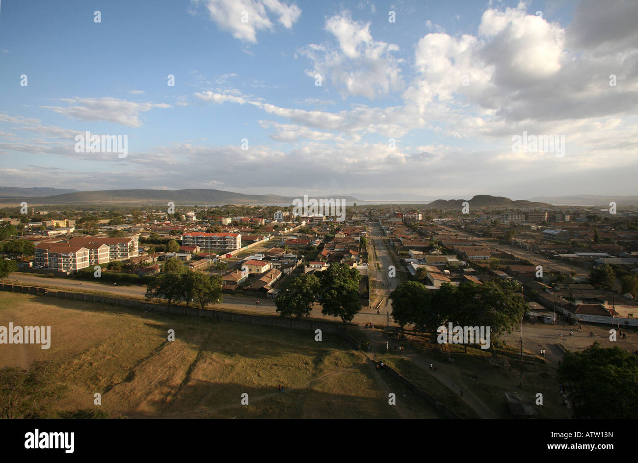Aerial shot of Nakuru, Kenya , Africa Stock Photo - Alamy