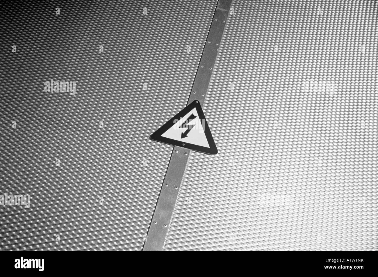Keep tracks clear sign Black and White Stock Photos & Images - Alamy