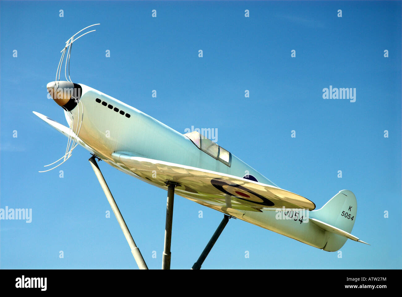 Model Of the Original Prototype Spitfire Outside Southampton Eastliegh ...