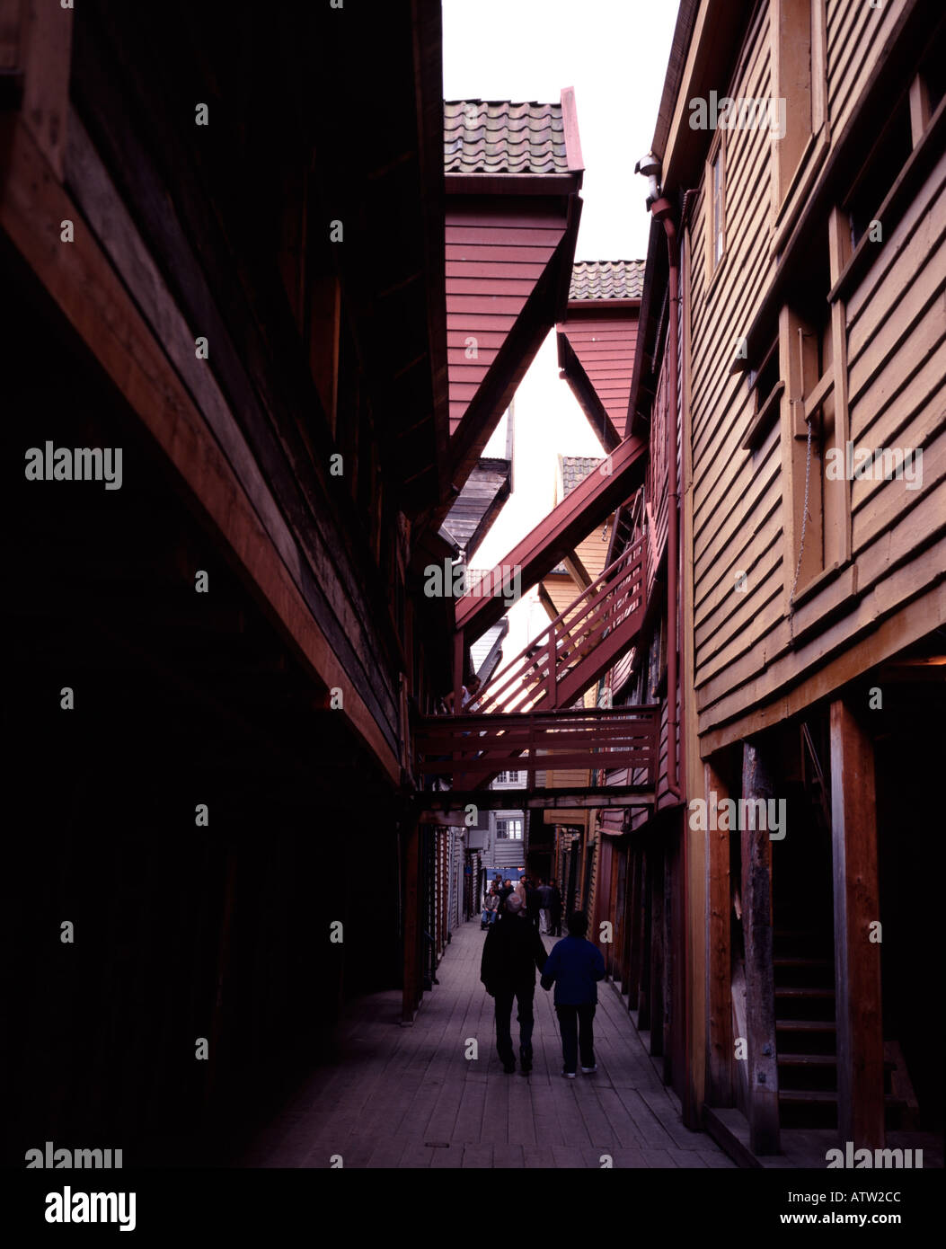 Alley bryggen hi-res stock photography and images - Alamy