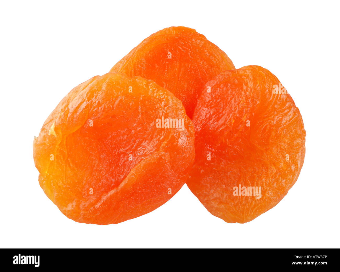 Dry apricot fruit isolated on white background Stock Photo - Alamy