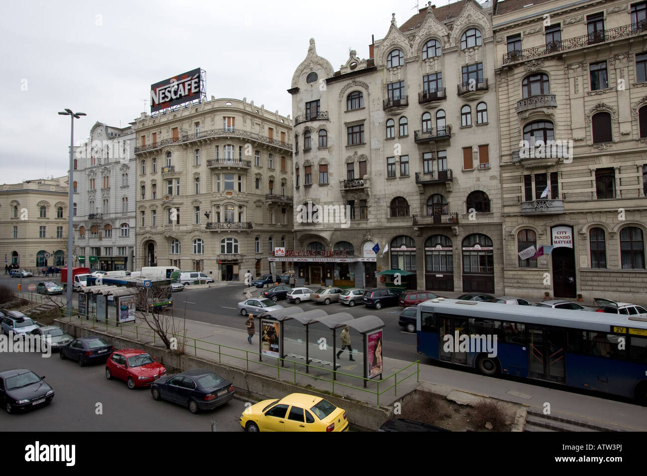 Budapest street scene hi-res stock photography and images - Alamy