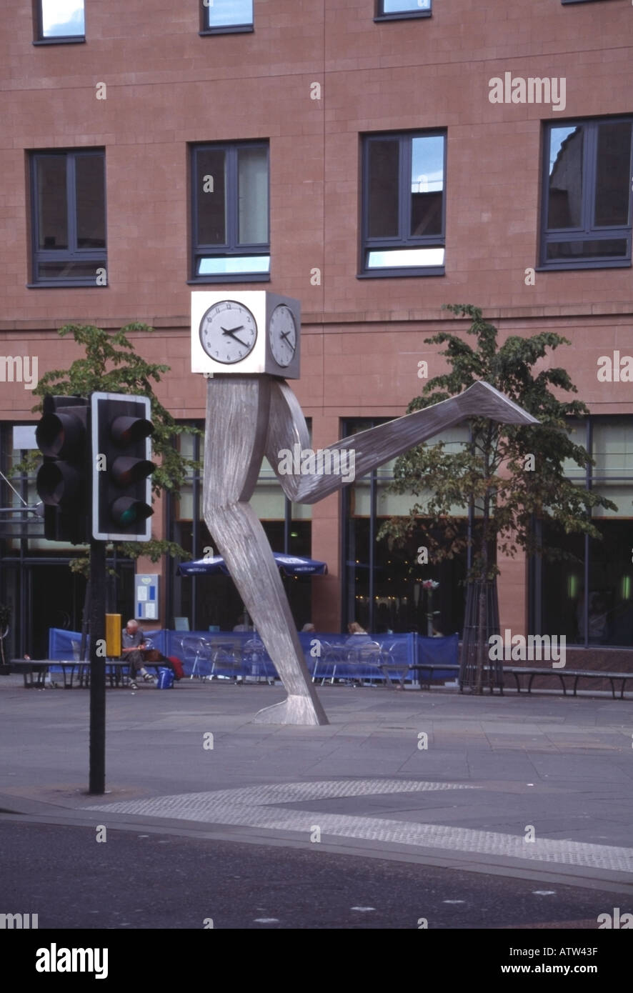 The Clyde Clock was created by artist George Wyllie, aka Running Clock ...