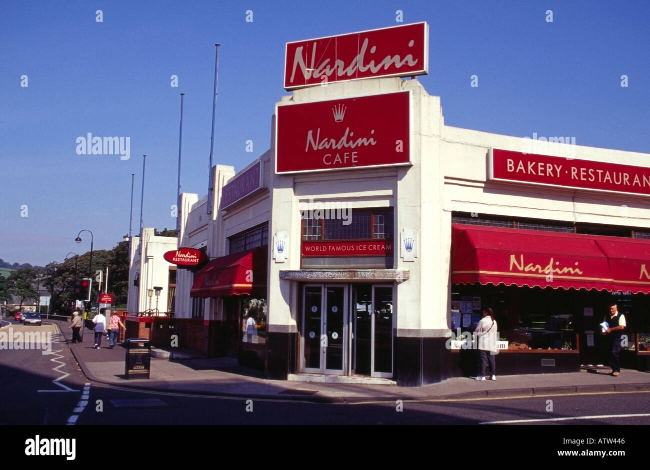 Nardini Cafe bakery Largs Scotland Europe Stock Photo - Alamy