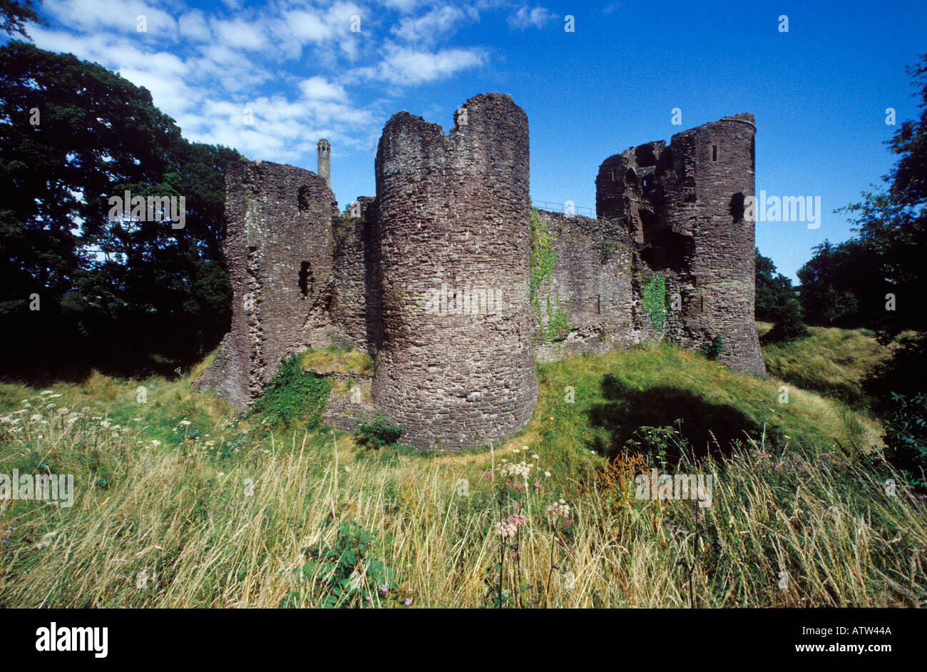 Grosmont castle one of the Trilateral castles built by the English to ...