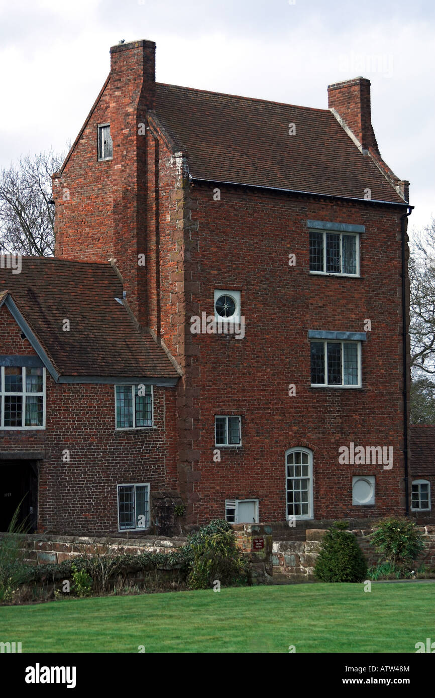 Harvington Hall Worcestershire. UK Stock Photo - Alamy