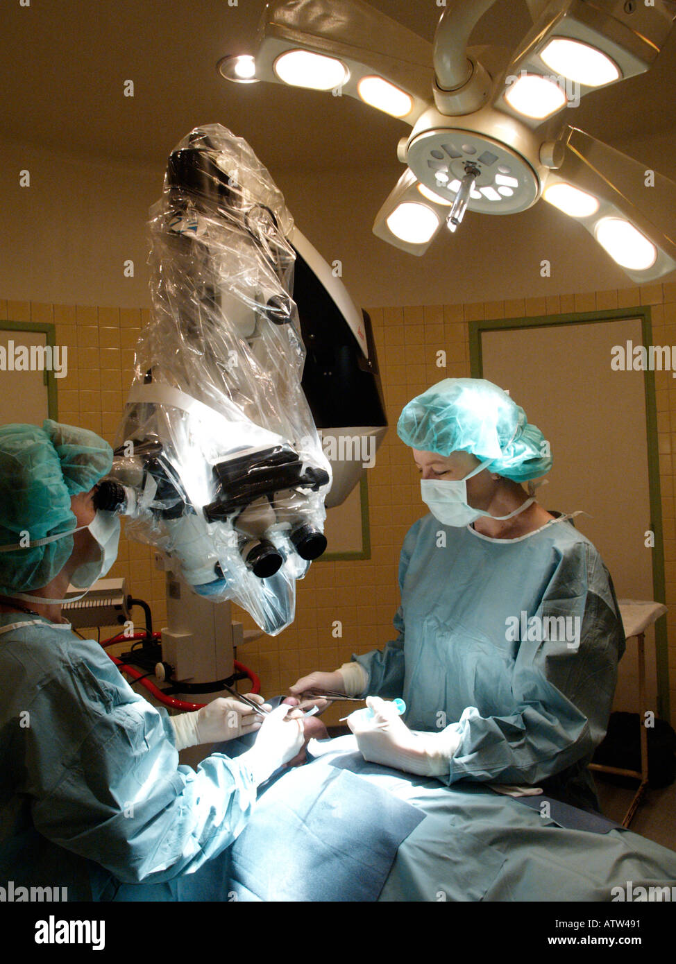 Operating theatre suite Stock Photo - Alamy