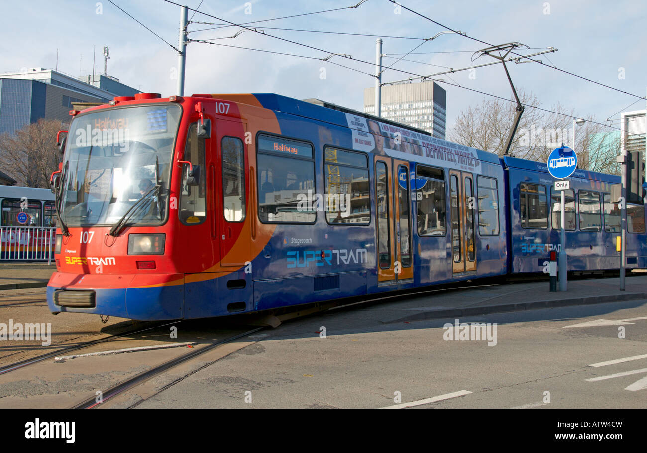 Sheffield tram hi-res stock photography and images - Alamy