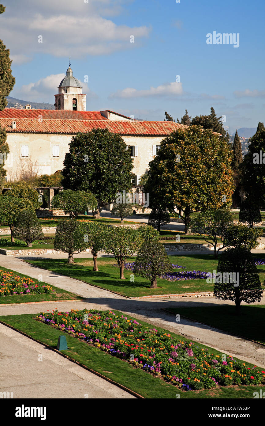 Nice franciscan monastery cimiez garden hi-res stock photography and ...