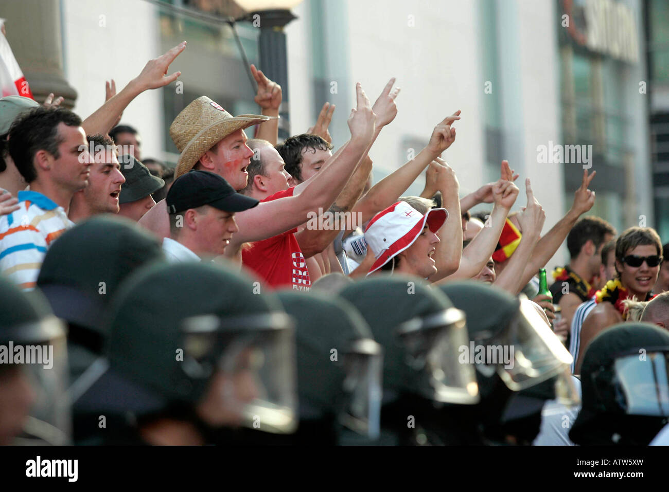 Football hooligans english hi-res stock photography and images - Alamy