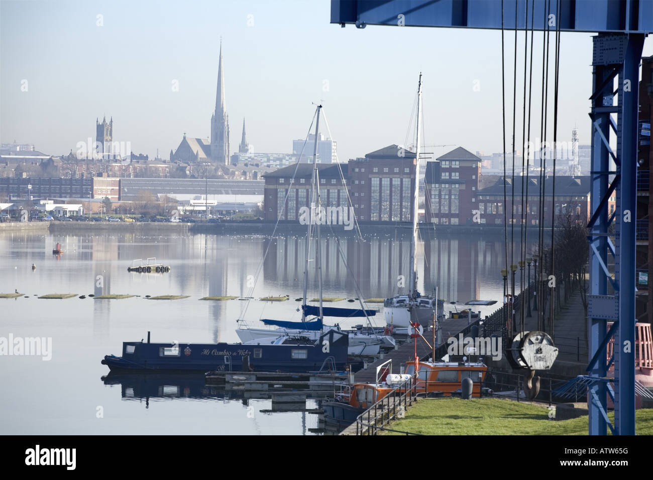 View across preston hi-res stock photography and images - Alamy