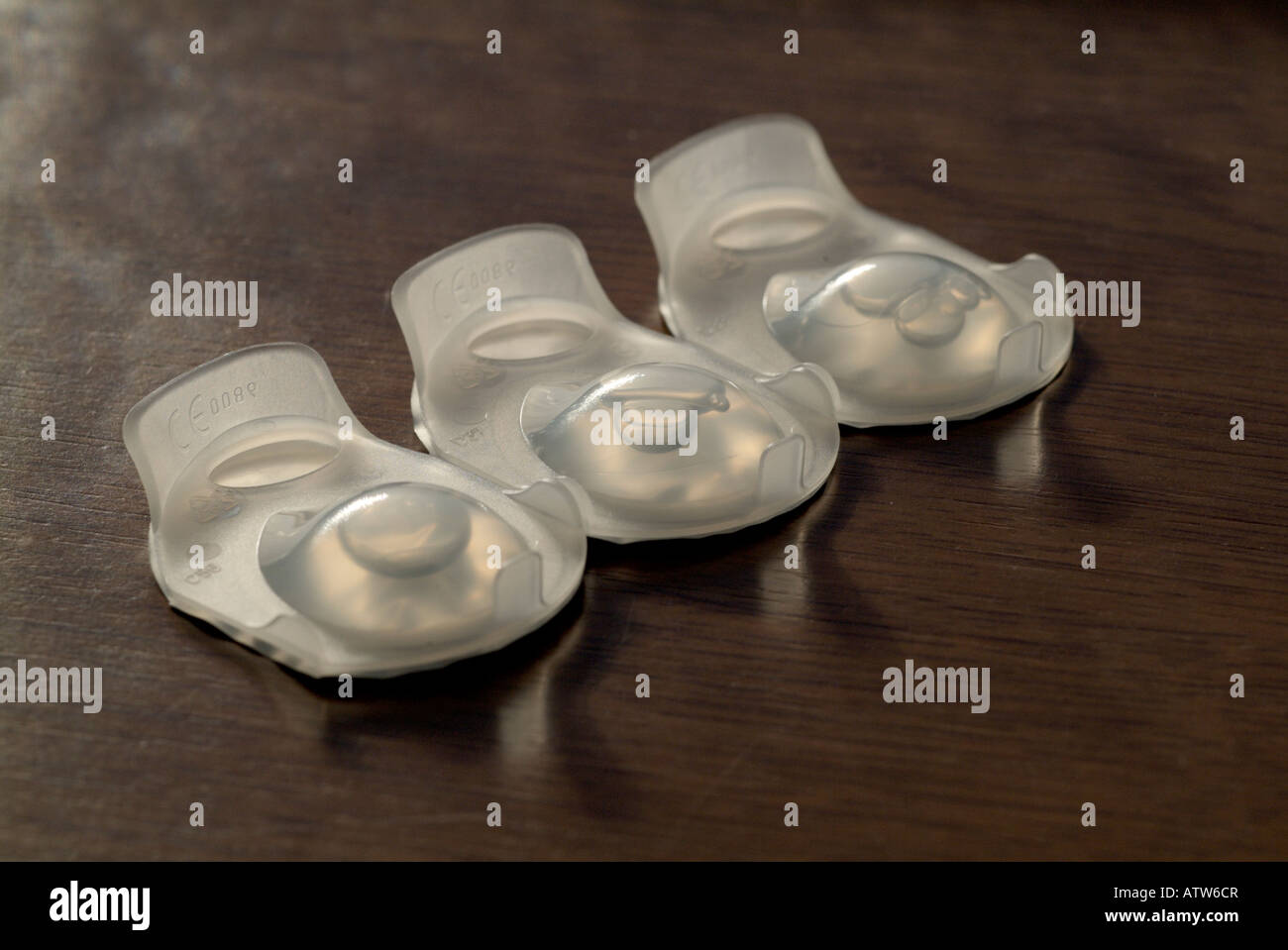 daily contact lens containers Stock Photo - Alamy