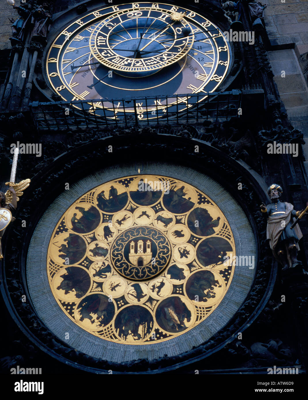 Astronomical Clock , Prague, Czech Republic Europe. Photo by Willy ...
