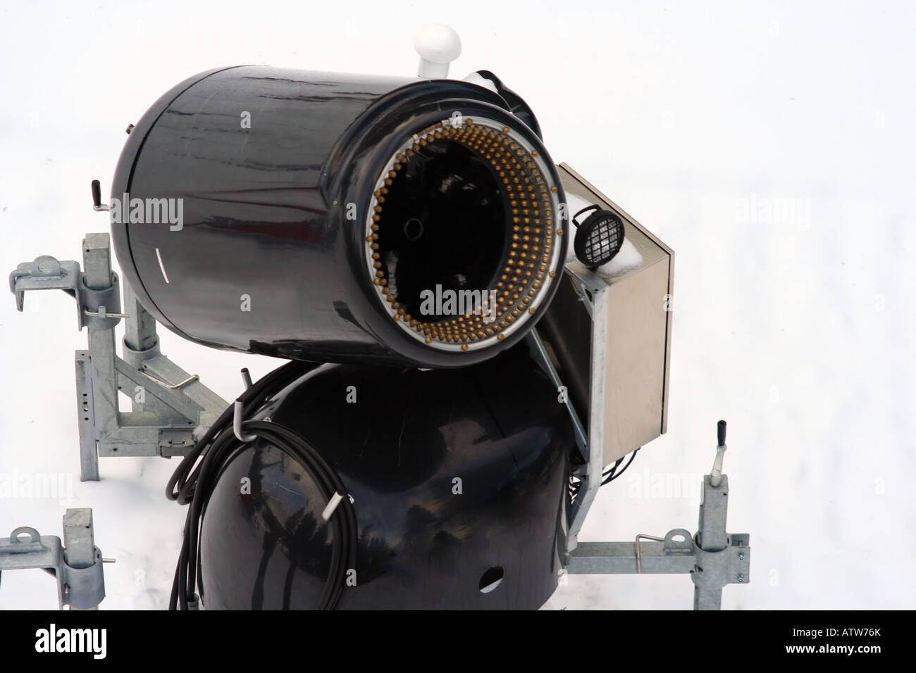 Artificial Snow Making Machines High Resolution Stock Photography and ...