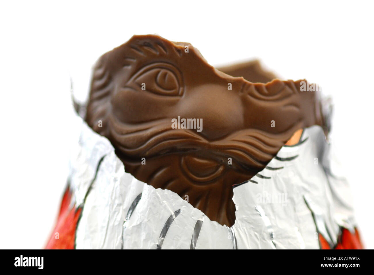 scrumptious chocolate santa claus Stock Photo - Alamy