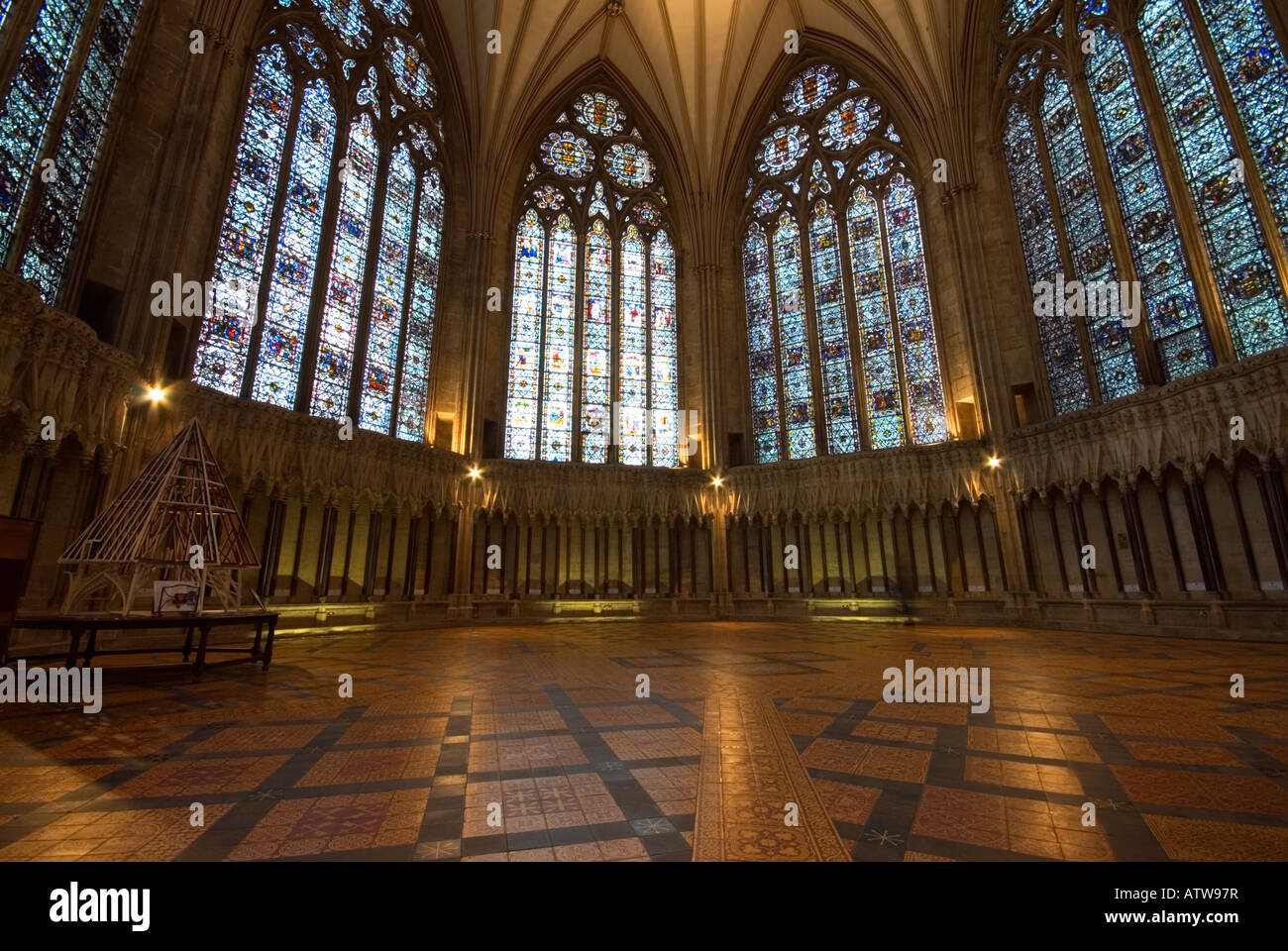 York Minster inside Stock Photo - Alamy
