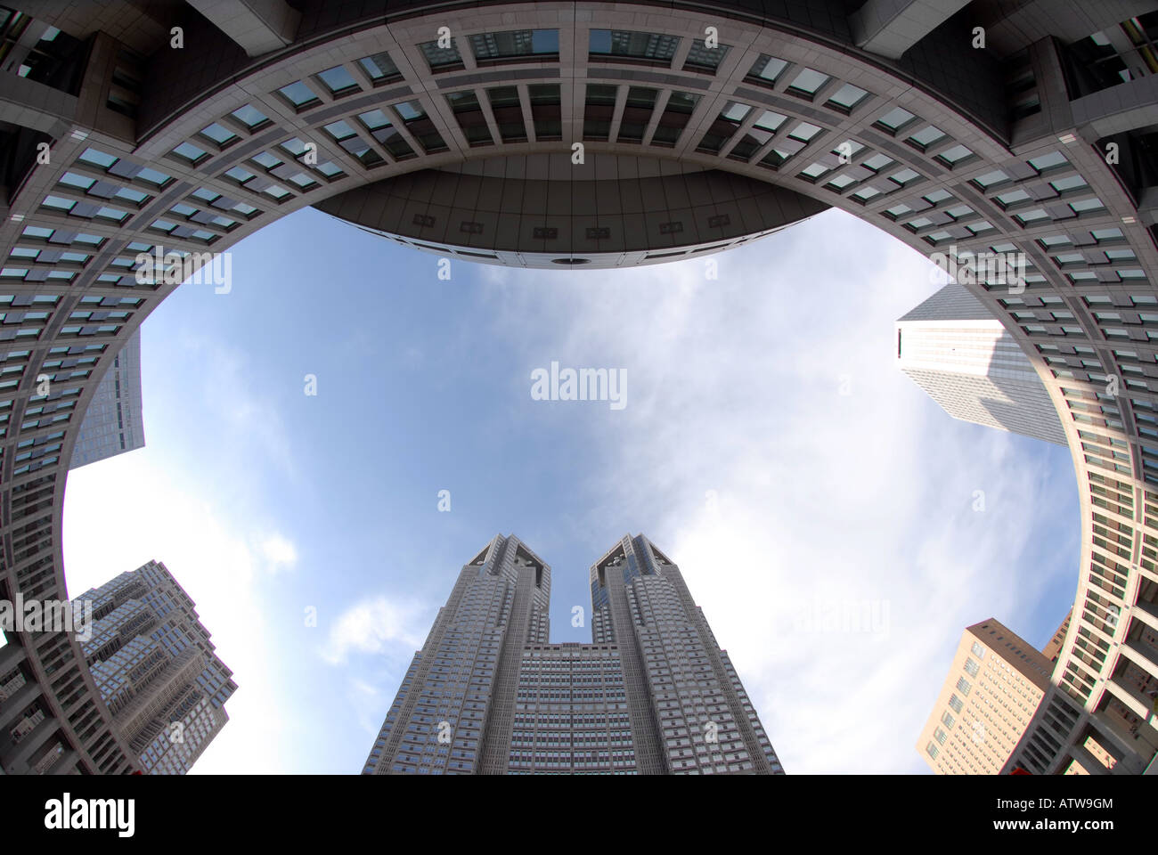 circular architecture design Stock Photo - Alamy