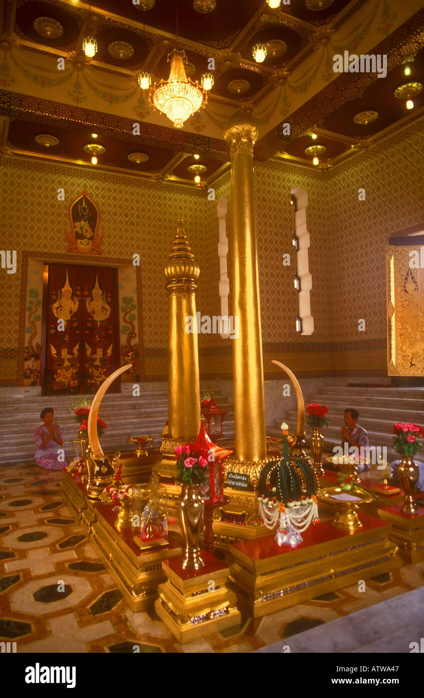 A Shrine dedicated to the City of Bangkok Thailand Stock Photo - Alamy