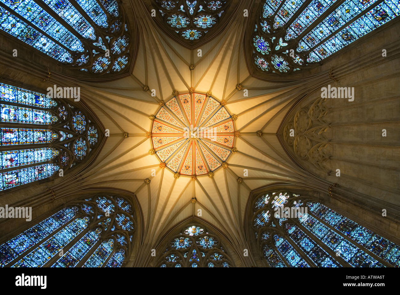 York Minster inside Stock Photo - Alamy
