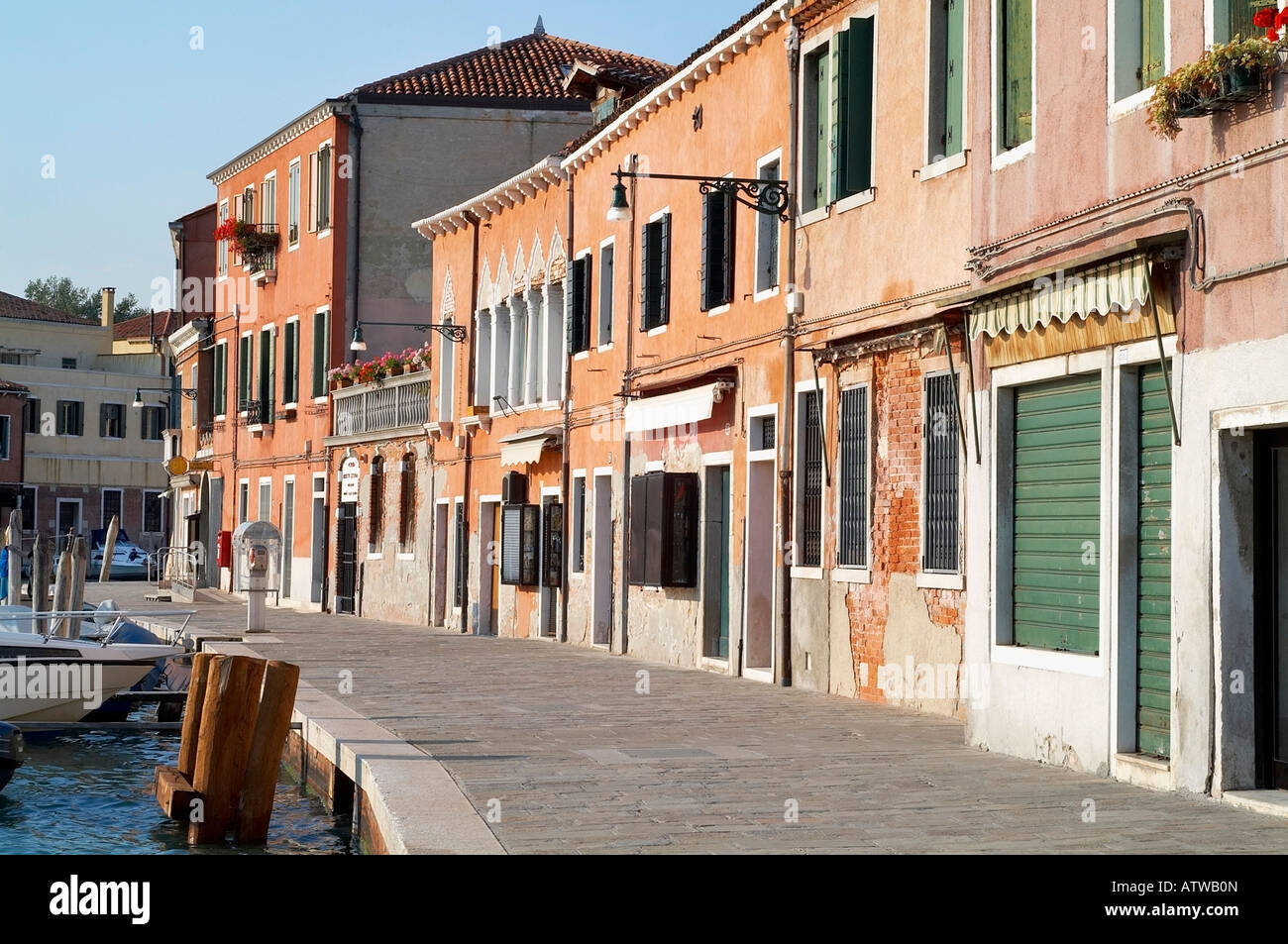 Street in Murano Stock Photo - Alamy