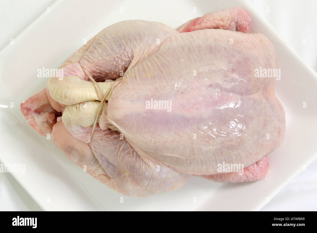 Raw Whole Chicken With Head