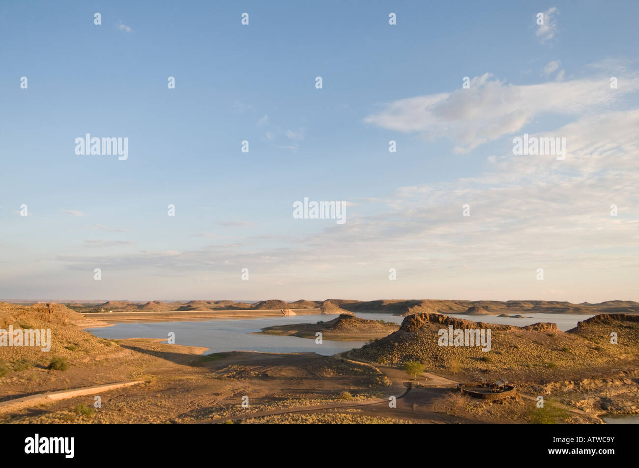Naute Dam in Namibia Stock Photo - Alamy