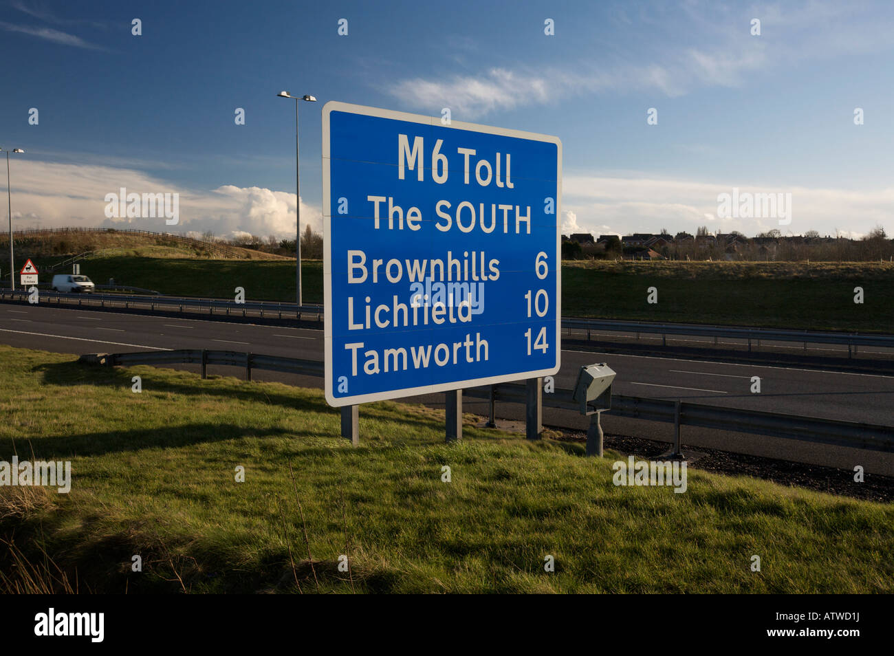 M6 birmingham motorway sign hi-res stock photography and images - Alamy